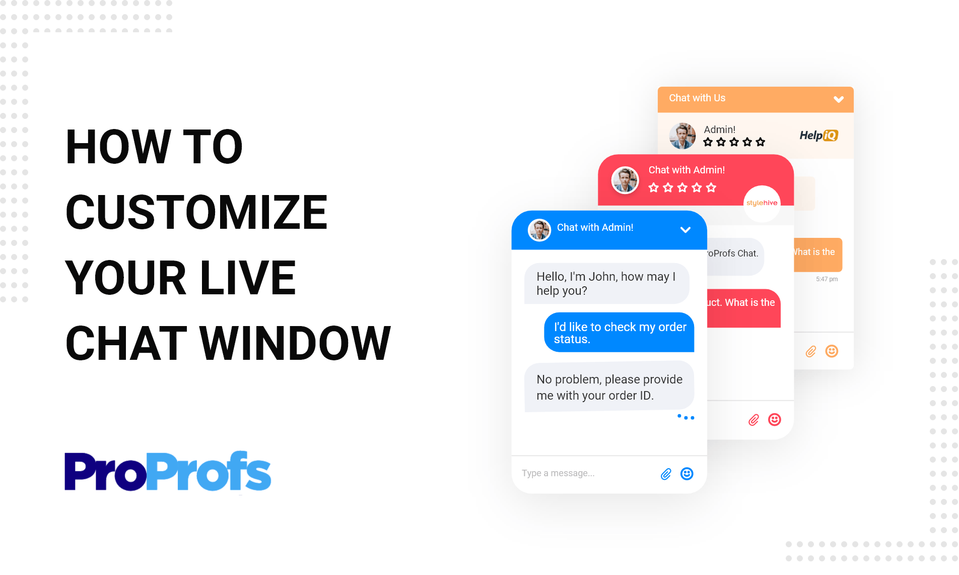 Live Chat Customization | Customize Your Chat Window